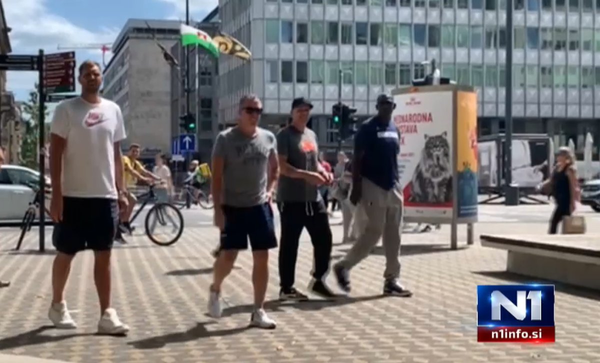 Mark Cuban že v Sloveniji, Dirk Nowitzki na sprehodu po Ljubljani