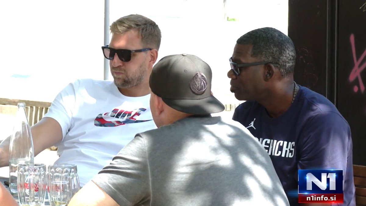 Nowitzki in Kidd na kosilu in pivu v središču Ljubljane