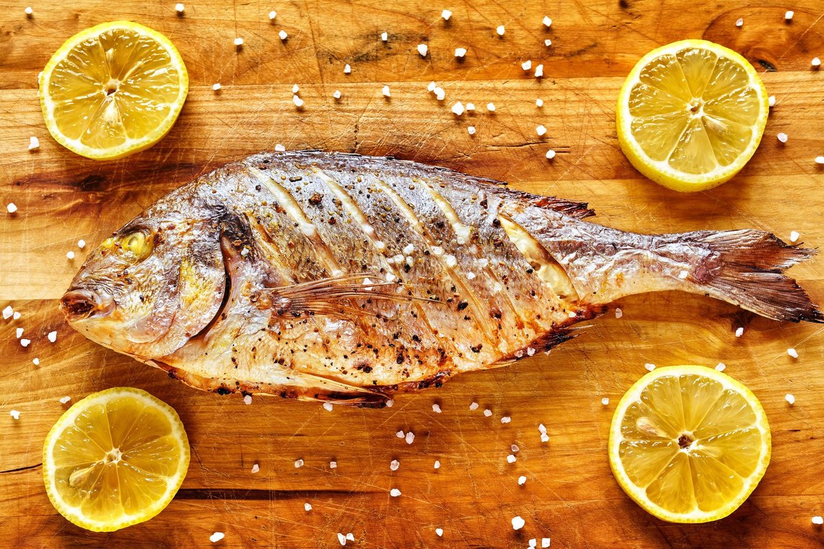 Recept: orada v belem vinu