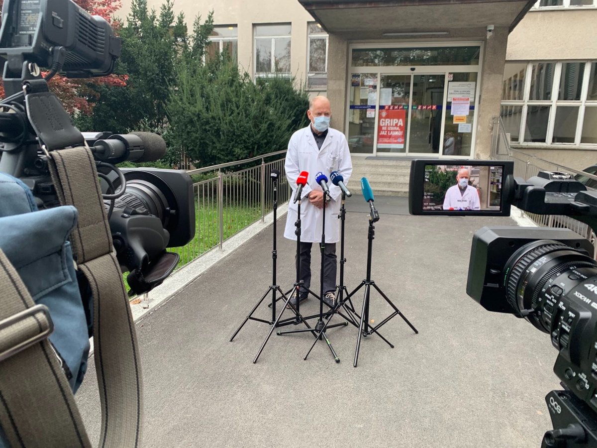 Jereb: Do konca novembra bo umrlo do 400 covidnih bolnikov