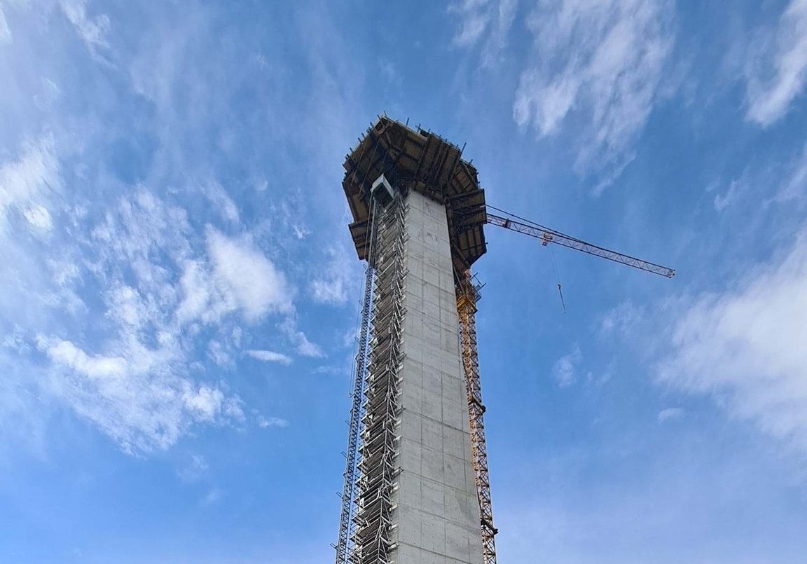 Razgledni stolp v Rogaški Slatini čedalje višji, rastejo tudi stroški