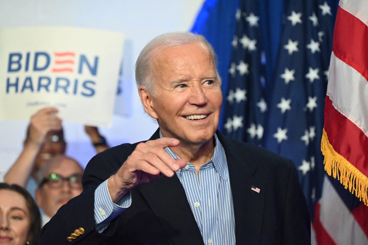 Joe Biden bo vztrajal do konca: odstopil bo le, če mu z nebes to naroči bog