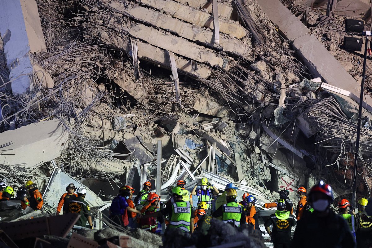 V potresu v Mjanmaru umrlo 144 ljudi, pod ruševinami v Bangkoku še sto delavcev