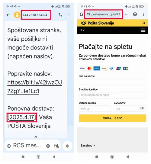 Bralec pričakoval paket in skoraj nasedel prevari: kaj ga je ustavilo?