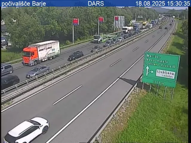Na slovenskih cestah popoldne spet zastoji