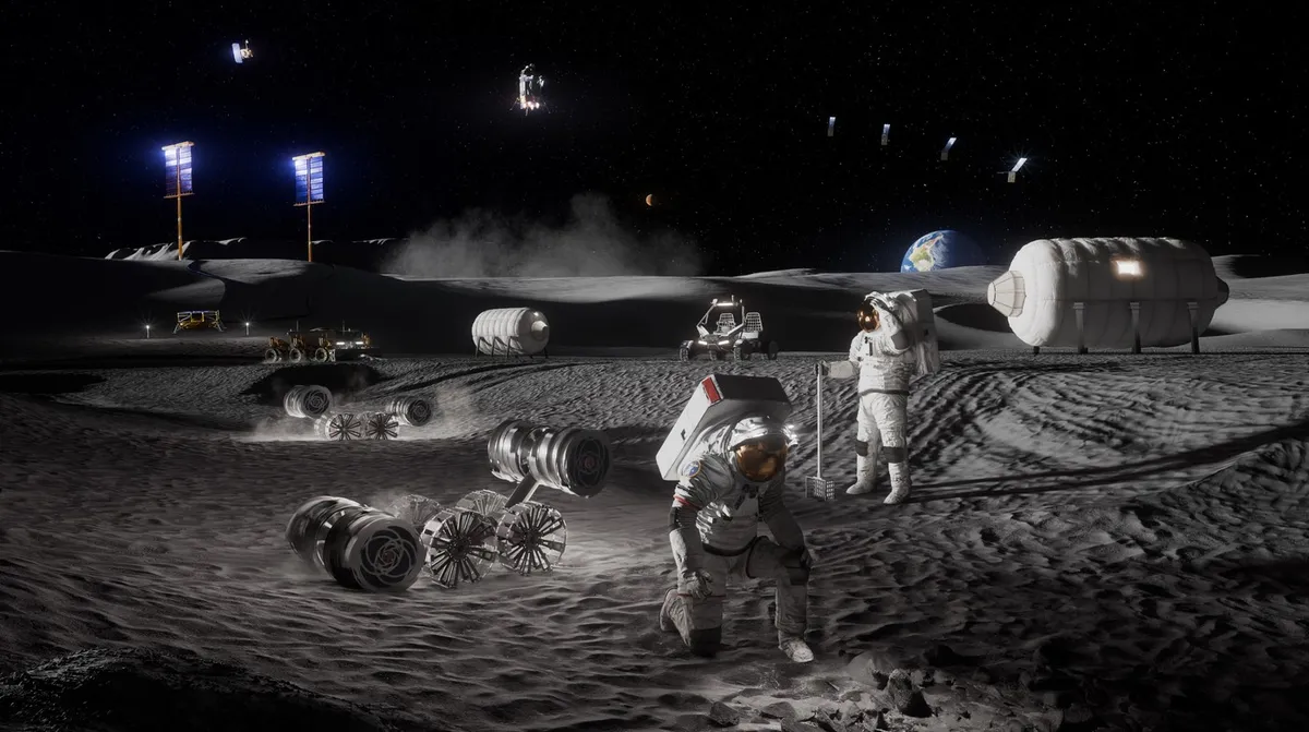 Nasa predstavila načrte za lunarno bazo. Zgrajena bo do 2032, napoveduje