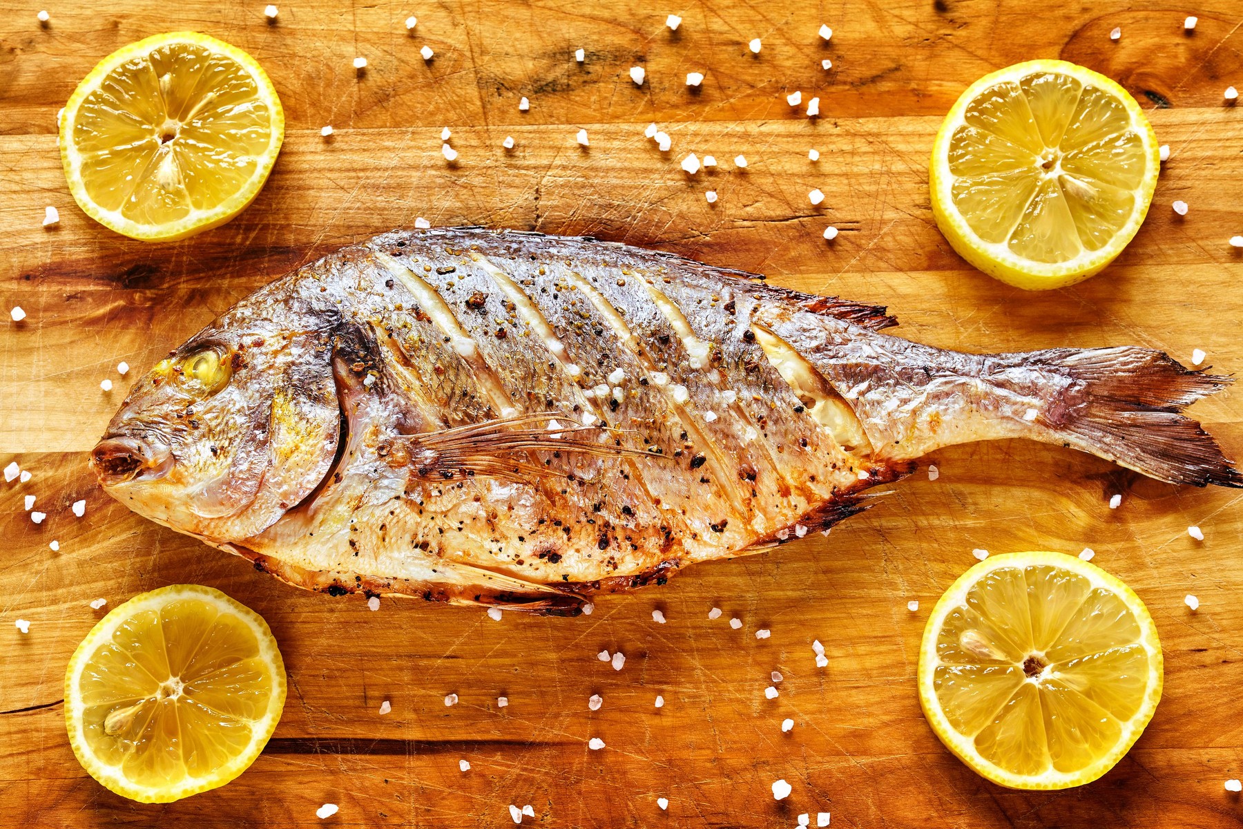 Recept: orada v belem vinu - N1
