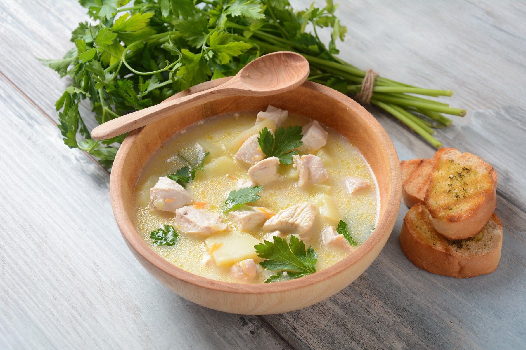 Recept: bela, rahlo kisla juha - N1