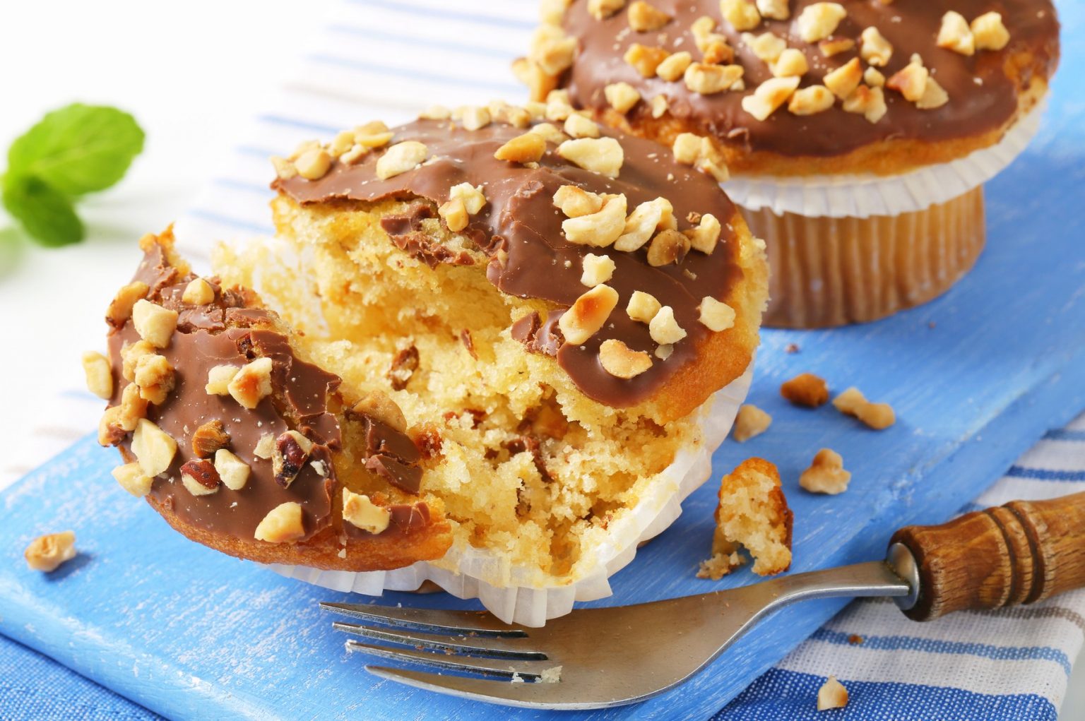 Recept: čokoladni mafini z lešniki - N1