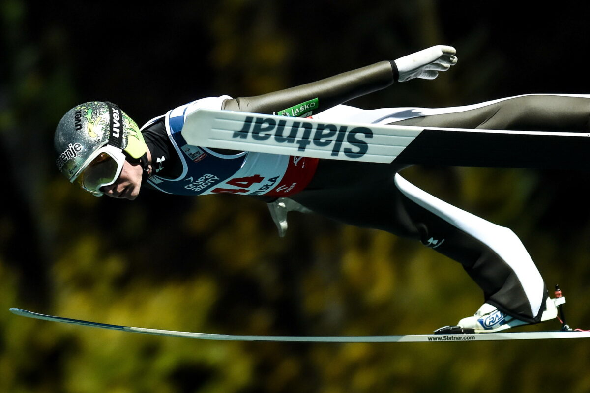 Anže Lanišek osvojil prve letošnje skakalne stopničke - N1