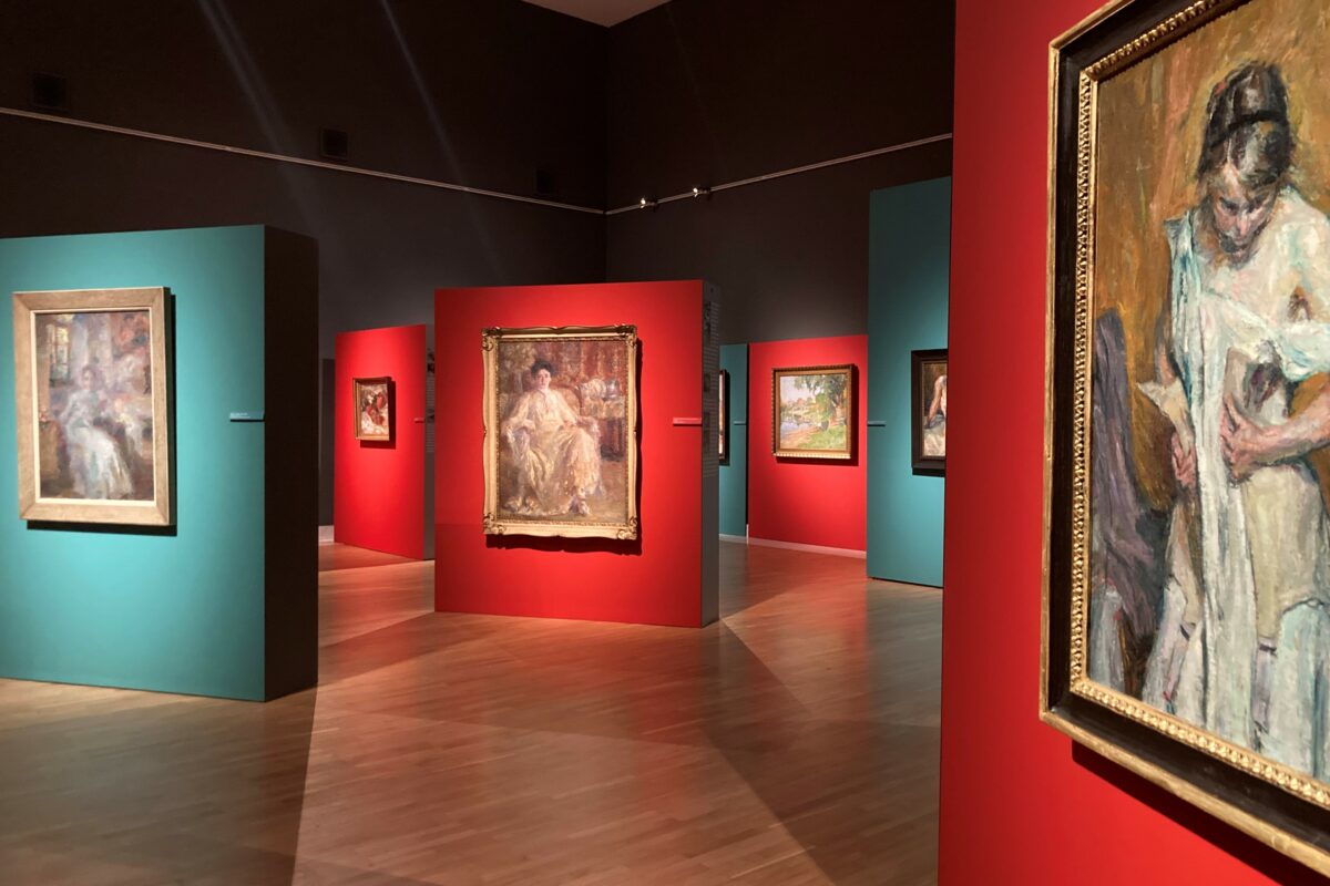 V Narodni galeriji dela našega najplodovitejšega impresionista Mateja Sternena - N1