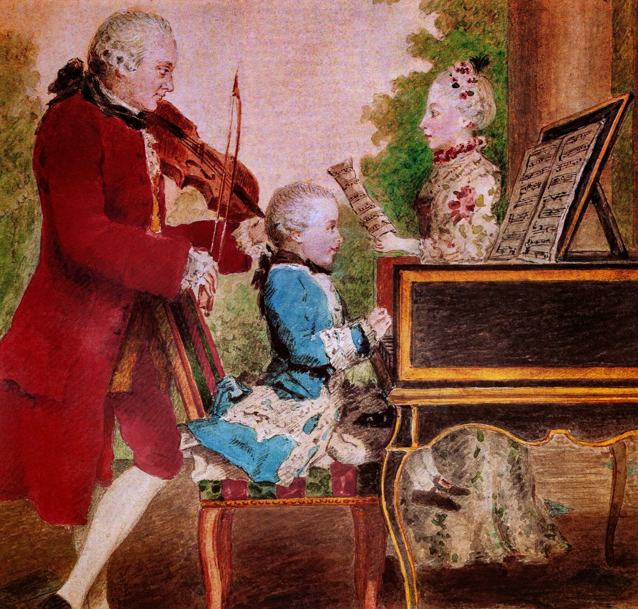 Je bila Maria Anna Mozart bolj nadarjena od mlajšega brata Wolfganga ...