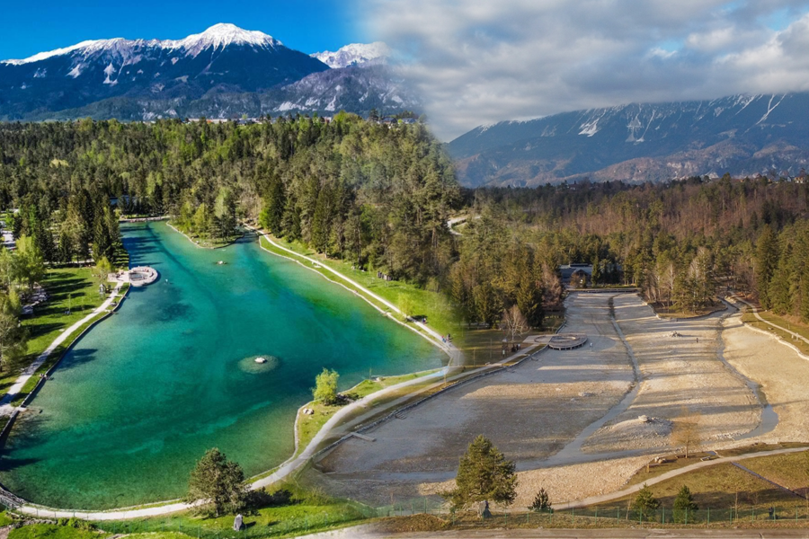Zakaj je bajer v Šobcu te dni prazen? (FOTO & VIDEO) - N1
