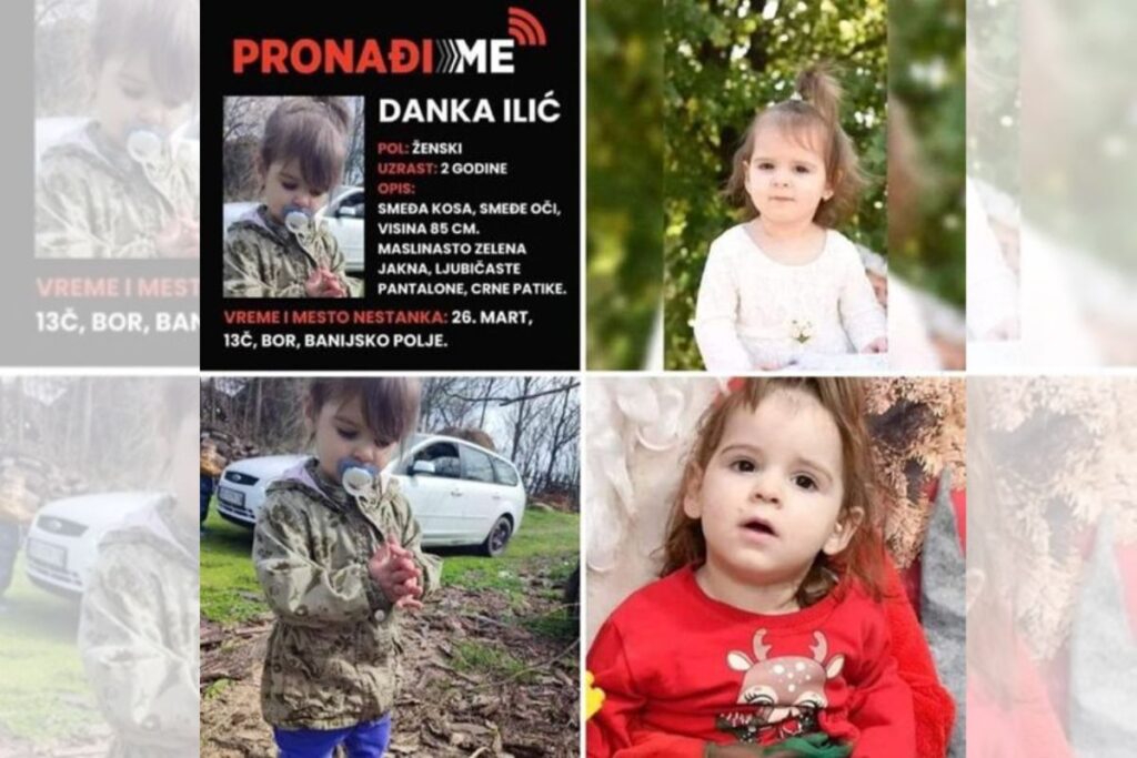 Pogrešano srbsko deklico išče tudi slovenska policija - N1