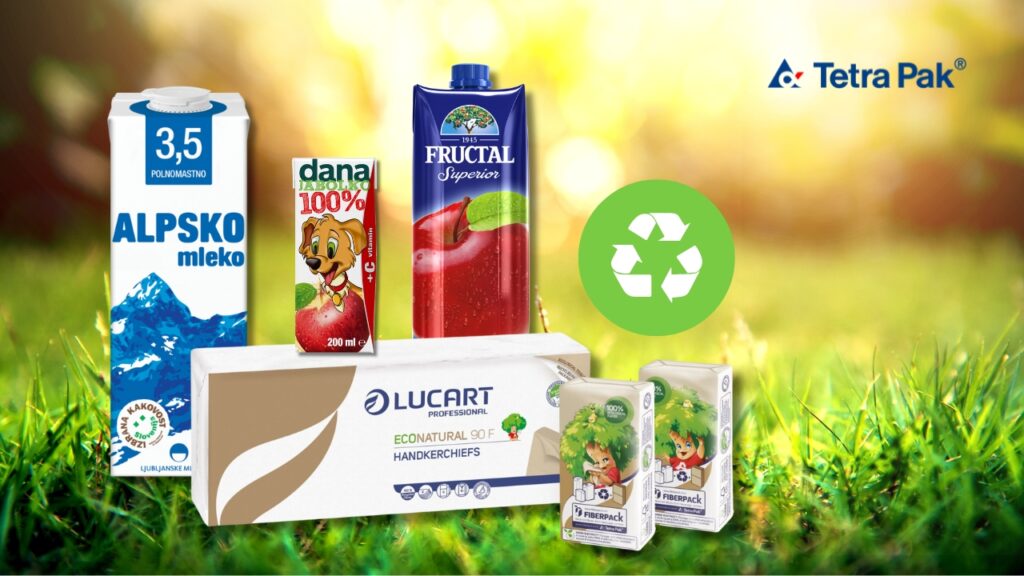 Pravilno ravnanje potrošnikov z izpraznjeno embalažo Tetra Pak - N1